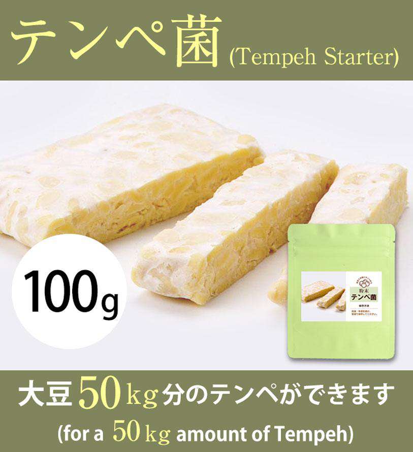 Tempeh Starter 100 gram (for 50 kg Tempeh) - The High Quality Ragi Tem ...